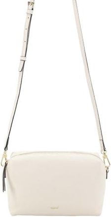 Abro Cuir sac &agrave; &eacute;paule bandouli&egrave;re Leather Agave Crossbody Bag Kaia Beige &eacute;cru