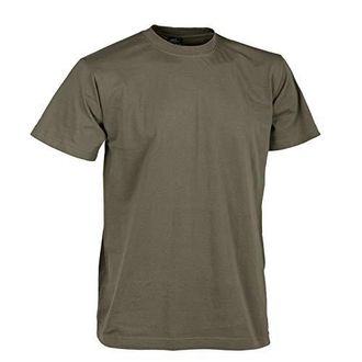 Helikon-Tex Tee-Shirt Uni en Coton Vert Olive