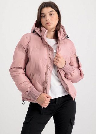 Alpha Industries Winterjacke Hooded Logo Puffer Women