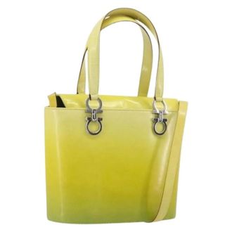 Ferragamo Sac &agrave; main Pre-owned - Femme - Pre-owned - Jaune - Taille: ONE Size