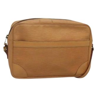Louis Vuitton Pre-owned Cuir sacs-louis-vuitton - Femme - Pre-owned - Beige - Taille: ONE Size