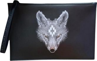 Marcelo Burlon unisex, Sacs, Noir, Taille: ONE Size Clutch