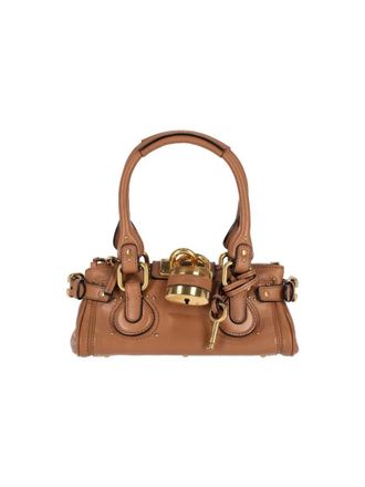 Chlo&eacute; Shopper & Totes - Structured Brown Hammered Buffalo Leather Shoulder - Gr. unisize - in Braun - f&uuml;r Damen