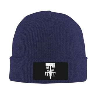 Generic Classique Bonnet Tricot&eacute;, Retro Disc Golf, Extensible Beanie Hats, Bonnet Hiver Chaud Tricot pour Femme, Cyclisme, Sports