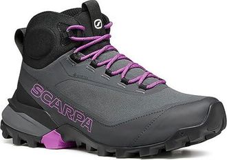 Scarpa Femme Ribelle Cross 2 Mid GTX Chaussures, Dark Gray-Purple, 37.5