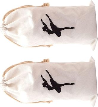 TOPBATHY 2st&uuml;cke Ballett Spitzenschuhe Beutel Tanzschuhbeutel Aus Leichtem Material Mit Kordelzug Ballett-schuhtasche F&uuml;r M&auml;dchen-tanztasche Und Aufbewahrungst
