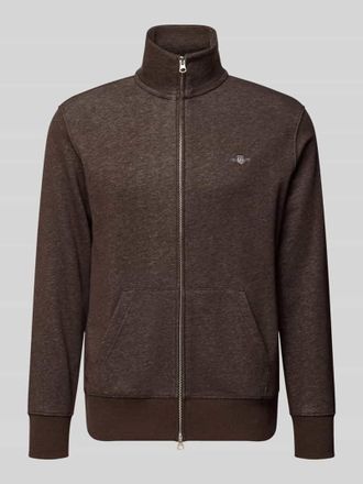GANT Regular Fit Sweatjacke aus Baumwoll-Mix