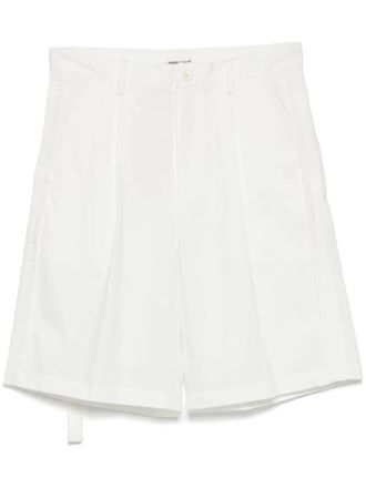 Undercover Shorts mit Eingrifftaschen - Wei&szlig;