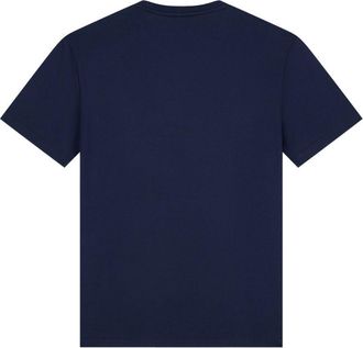 Emporio Armani Logo-Print Cotton T-shirt - Navy