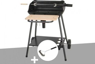Somagic Somagic - Barbecue charbon Bergamo + Brosse En t