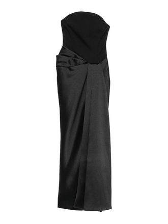 Solace London Maxi Robe - Noir