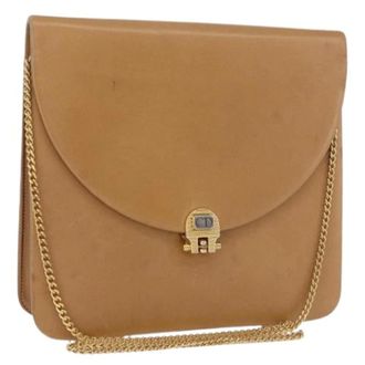 Dior Sac &agrave; bandouli&egrave;re vintage Pre-owned - Femme - Pre-owned - Beige - Taille: ONE Size