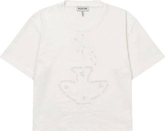 Munthe Femme, Tops, Blanc, Taille: 44 FR T-Chemises