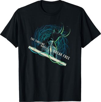 MARVEL Loki The Timeline Wants to Break Free T-Shirt