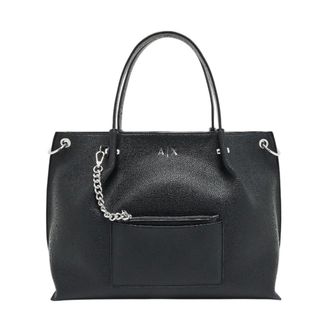 A|X Armani Exchange Femme, Sacs, Noir, Taille: ONE Size Sac à bandoulière élégant avec pochette amovible