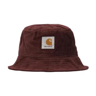 Carhartt Work in Progress Amarone Cord Bucket Hat - - Accessories - Herren - Rot - S/M