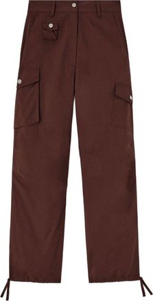Ganni Pantalon cargo en coton biologique Ganni
