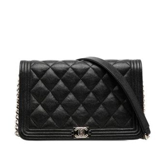 Chanel Pre-owned Wallet on Chain - - Pre-owned - Damen - Schwarzk - ONE SIZE