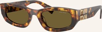 Miu Miu Sonnenbrille Mu b04s braun