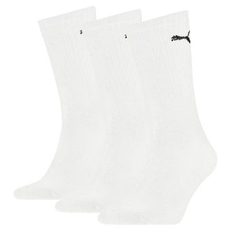 Puma 18 Paar Sportsocken Tennis Socken Gr. 35-49 Unisex f&uuml;r sie und ihn, Farbe:300 - white, Socken & Str&uuml;mpfe:43-46