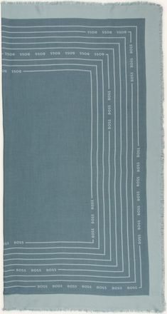 HUGO BOSS Tuch Laik blau