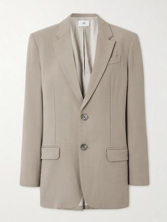 Ami Blazer Aus Crêpe - Braun