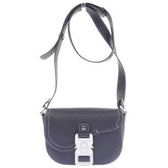 Dior Pre-owned Saddle Pouch - - Pre-owned - Damen - Blau - ONE SIZE