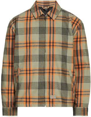 Dickies Klassische Baumwollkragenjacke gemischt - grün