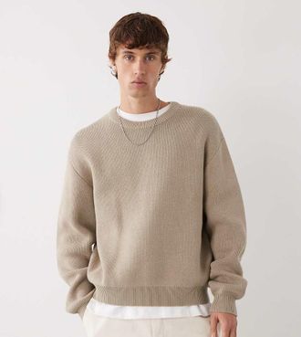 Weekday Exclusivité ASOS - Weekday - Pull - Beige-Neutre