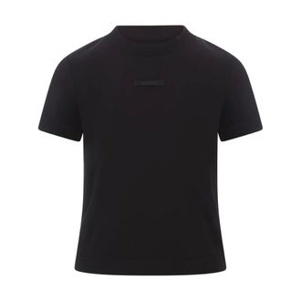 Jacquemus Femme, Tops, Noir, Taille: 36 FR T-shirts et Polos noirs Gros Grain