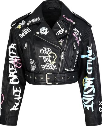Trueprodigy Lederjacke Senra