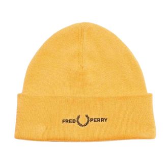 Fred Perry M&uuml;tze f&uuml;r Herren/Damen Unisex, Logo (Golden)