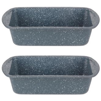 Russell Hobbs COMBO-5443 Kuchenform-Set - 28cm Antihaft Rechteck Kuchen/Brotform, 2-Teiliger Satz, Kohlenstoffstahl Backform, Brotbox, Leicht Reinigendes Backblech,