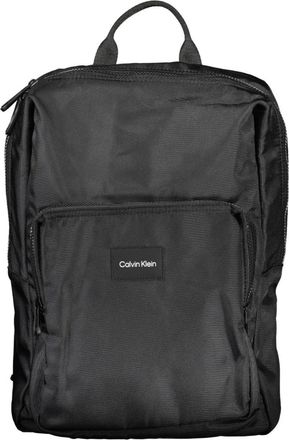 Calvin Klein Homme, Sacs, Noir, Taille: ONE Size Sac &agrave; Dos pour Ordinateur Portable Noir avec Bretelles R&eacute;glables