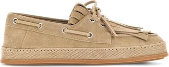 Hogan Femme, Chaussures, Beige, Taille: 38 1/2 EU Mocassino