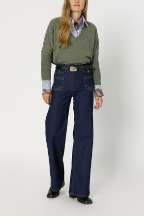 Gerard Darel Pull oversize en cachemire - JOURDAN - Kaki moyen