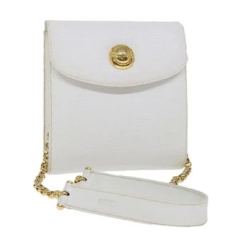 Chlo&eacute; Pre-owned Cuir sacs-ports-paule - Femme - Pre-owned - Blanc - Taille: ONE Size