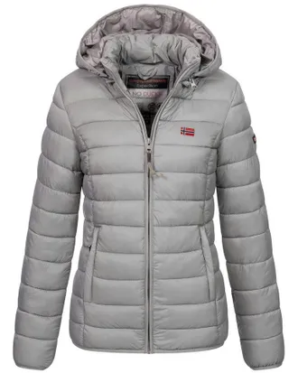 Geographical Norway Steppjacke Damen Herbst Jacke Steppjacke Outdoor leicht Kapuze &Uuml;bergangsjacke