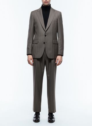 Fursac Costume ajust&eacute; en laine certifi&eacute;e - Taille 44 - Homme