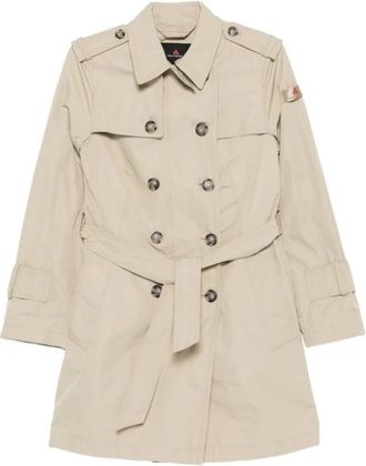 Peuterey Femme, Manteaux, Beige, Taille: 42 FR Knude TJ Trench Coat
