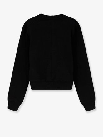 Entire studios Unisex Pod Crew Cotton Sweatshirt Black Sweatshirts Sweater