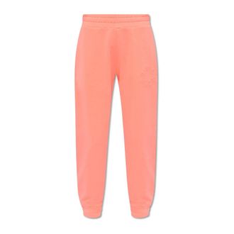 Moncler Trackpants mit gepr&auml;gtem Logo - - Trousers - Damen - Rosa - S