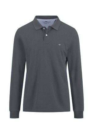 Fynch-Hatton Langarmshirt mit Logo Stickerei