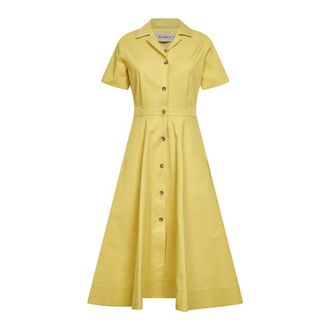Blanca Vita Femme, Robes, Jaune, Taille: 34 FR Alga3514Olio Robe Chemise
