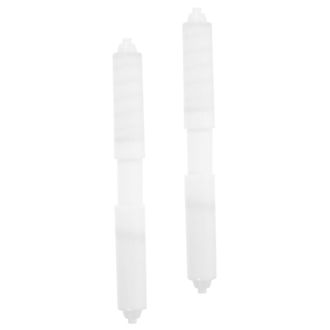 DOITOOL 2 St&uuml;ck Toilettenpapierhalter Ersatzspindel Kunststoffrollen mit Verstellbarer Feder Einfache Montage Langlebig Sicher und Praktisch f&uuml;r Badezimmer Kl