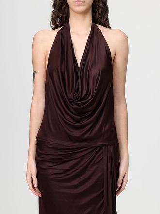 Elisabetta Franchi Top ELISABETTA FRANCHI Femme couleur Marron