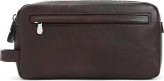 Brunello Cucinelli Brunello Cucinelli Bauchtaschen - Rectangular Dark Brown Leather Belt Bag With Desig - Gr. ONE SIZE - in Schwarz - f&uuml;r Damen