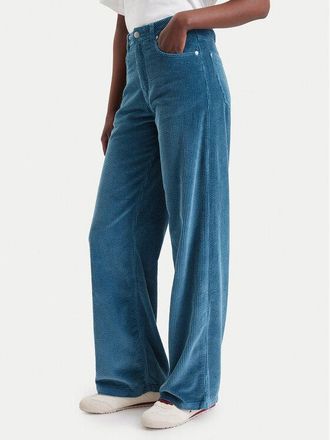 Roxy Stoffhose Surf Crush ERJNP03727 Blau Relaxed Fit