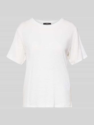 Max Mara Regular Fit T-Shirt aus Leinen-Mix Modell PELOTA