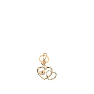 Love Moschino Femme, Accessoires, Jaune, Taille: ONE Size Porte-cl&eacute;s Logo M&eacute;tallique